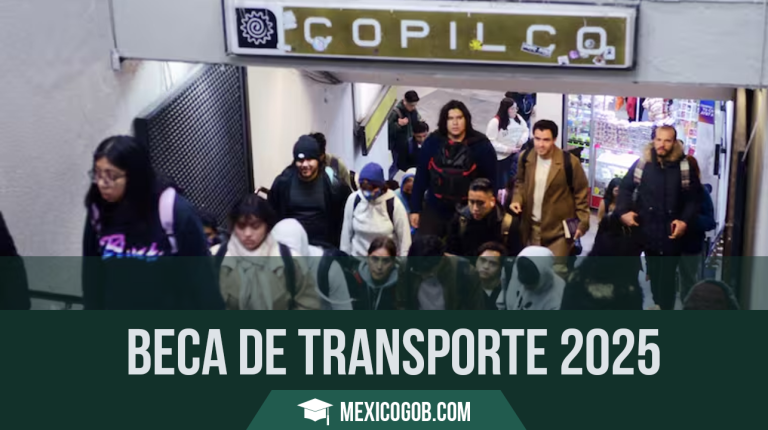 Beca de Transporte 2025: Requisitos, Registro y Resultados - Mexico Gob