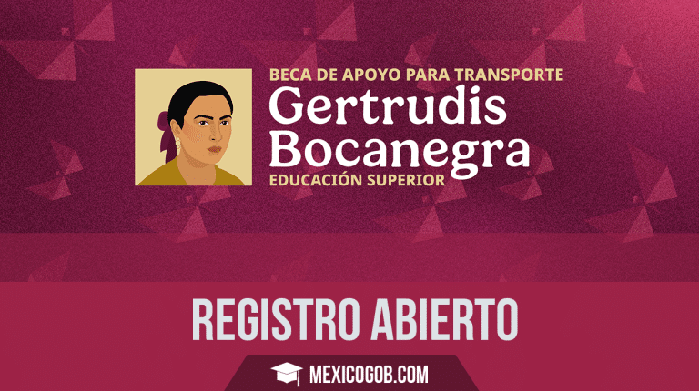 Beca Gertrudis Bocanegra 2026: Registro Abierto del 23 al 27 de Marzo ...