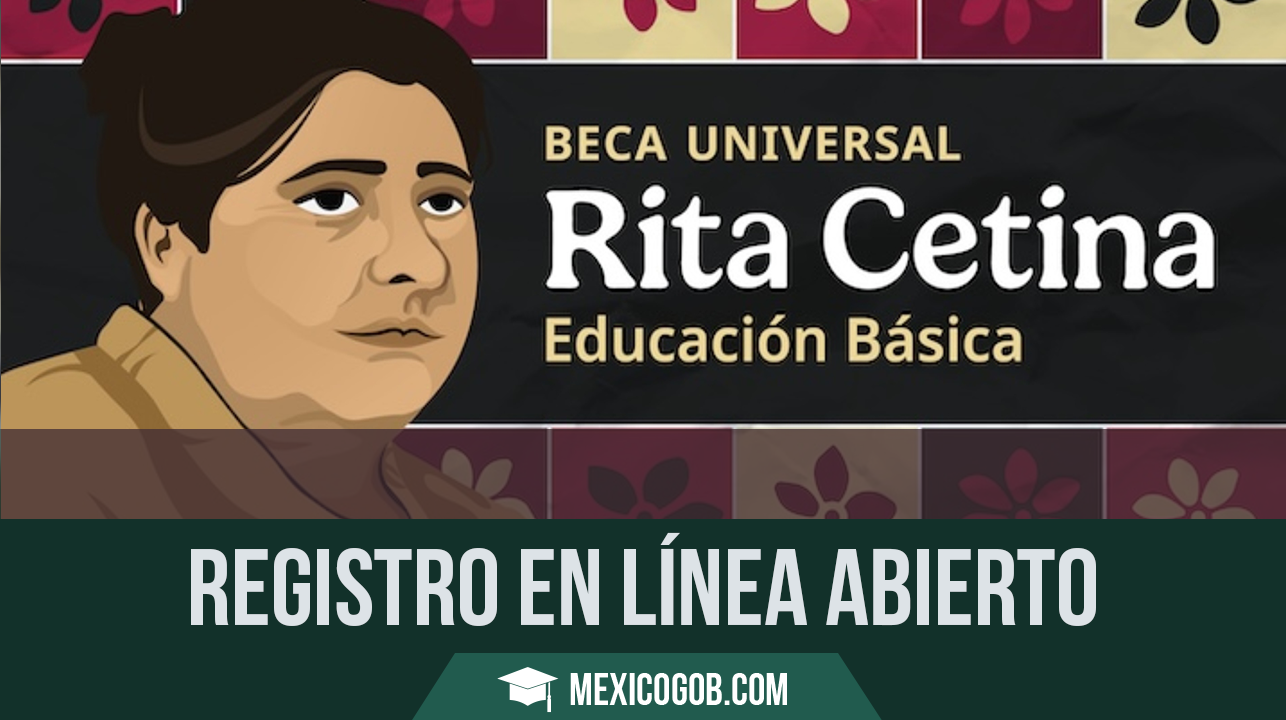 Beca Rita Cetina para Primaria 2026: Registro en Línea Abierto Hasta el ...